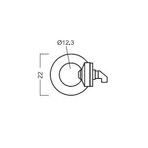 China XM-A080 E120 Screw for Exhibition system booth, 20mm T type Hammerhead screw, Bracket Fitting of R8 system en venta