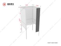 China Foldable Temporary Consultation Booth Privacy Registration Booth Multi-purpose Privacy Booth for sale