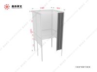 China Foldable Temporary Consultation Booth Privacy Registration Booth Multi-purpose Privacy Booth for sale