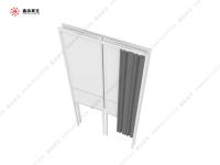 China Foldable Temporary Consultation Booth Privacy Registration Booth Multi-purpose Privacy Booth for sale
