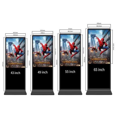 Cina Lettore multimediale di mezzi pubblicitari a 49 pollici dei chioschi del touch screen di self service di Windows I3 in vendita