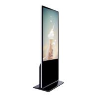 China 55 Inch Android Touch Screen Kiosk Capacitive Touch 10 Points G+G Floor Standing Digital Signage for sale