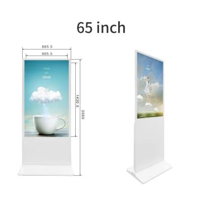 Cina Chiosco a 55 pollici del touch screen di Android della pubblicità con il sistema capacitivo di Windows di tocco in vendita