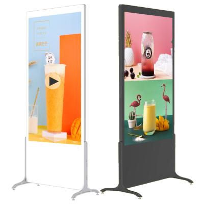China Piso ultra fino que se coloca publicitario de la señalización de Digitaces de la exhibición para el supermercado en venta