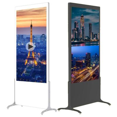 China Piso ultra fino que se coloca publicitario de la señalización de Digitaces de la exhibición para el supermercado en venta