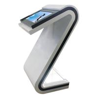 China 21.5 Inch Interactive Touch Screen Kiosk Android 8ms Response Time Floor Standing Display for sale