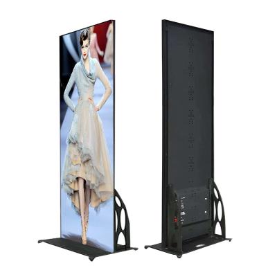 Cina cavalletto di 5ms P1.87 che annuncia il touch screen del chiosco del contrassegno di Digital dell'esposizione in vendita