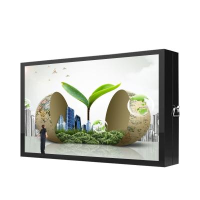 Cina IP65 di vetro anabbagliante Digital che annuncia fissato al muro all'aperto del contrassegno in vendita