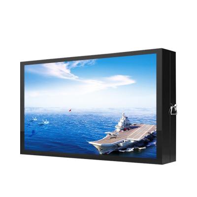 Cina IP65 di vetro anabbagliante Digital che annuncia fissato al muro all'aperto del contrassegno in vendita
