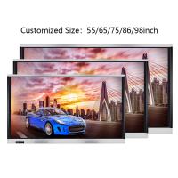 China 65 Inch 6 in One Interactive Electronic Whiteboard 1920x1080 LED Touch Screen for sale