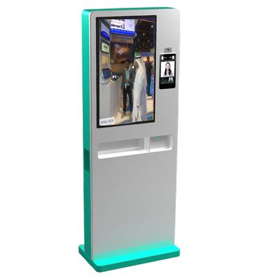 Cina Giocatore a 32 pollici di pubblicità del contrassegno di Digital con l'erogatore automatico del prodotto disinfettante della mano in vendita