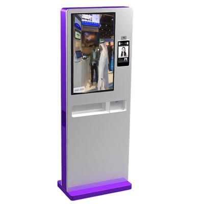Cina Giocatore a 32 pollici di pubblicità del contrassegno di Digital con l'erogatore automatico del prodotto disinfettante della mano in vendita