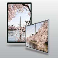 China 32 43 49 Inch 4K Wall Mount Interactive Touch TV Digital Signage Android for sale