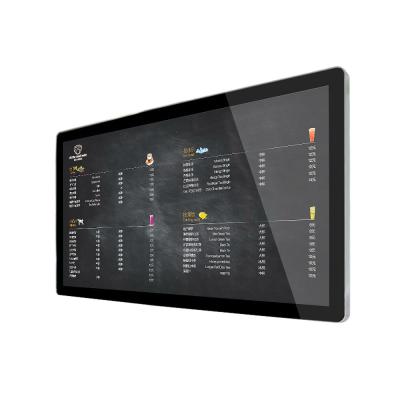 Cina Bordo LCD del menu del supporto verticale orizzontale della parete 450nits per il ristorante in vendita