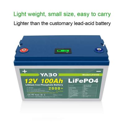 中国 12v 100ah リチウム鉄 パワーウォール バッテリー BMS エネルギー ソーラー コントロール 12V 販売のため
