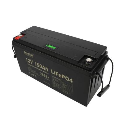 Cina batteria al litio ferro fosfato 150ah lifepo4 celle 12v Display a LED in vendita