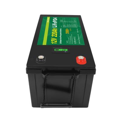 Cina 220Ah 12v 200ah Batteria al litio Lifepo4 Celle Deep Cycle CE FCC in vendita