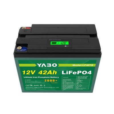 Cina Batteria al litio ferro fosfato ferro Lifepo4 12v 42ah ciclo profondo in vendita