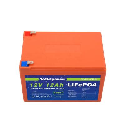 Cina Corrente di scarica ricaricabile della batteria 12.8v 12v 12ah Lifepo4 6A in vendita