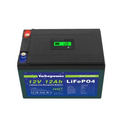 Cina La fabbrica calda di vendita ha personalizzato la batteria 6A Lifepo4 della corrente di scarica 12v 12Ah con capacità prominente in vendita