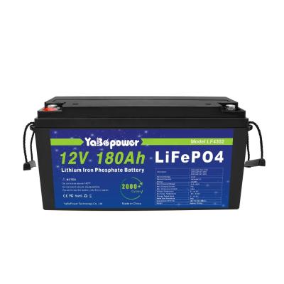 Cina Certificazione di alto livello e qualità garantita Batteria agli ioni di litio Lifepo4 12v180Ah per sistema ibrido in vendita