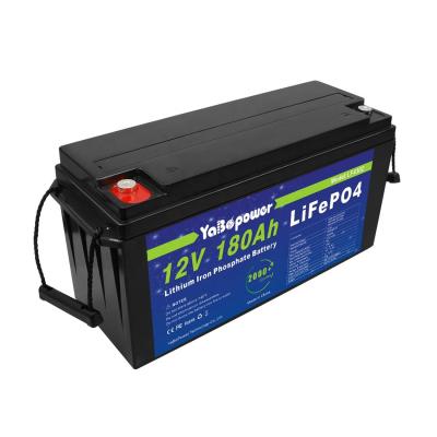 Cina Certificazione di alto livello e qualità garantita Batteria agli ioni di litio Lifepo4 12v180Ah per sistema ibrido in vendita