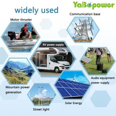 Cina 32650 24V Lifepo4 Batteria Bms Celle Sistema di generazione di energia eolica 25.6V 200Ah in vendita