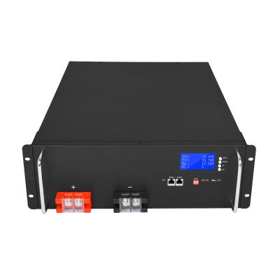 Rechargeable Lifepo4 Battery 48v 50ah 100ah 51.2v Li Ion Deep Cycle