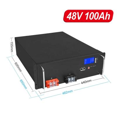 中国 リチウム 48v 100ah パワーウォール ホーム バッテリー プリズム RS485 販売のため