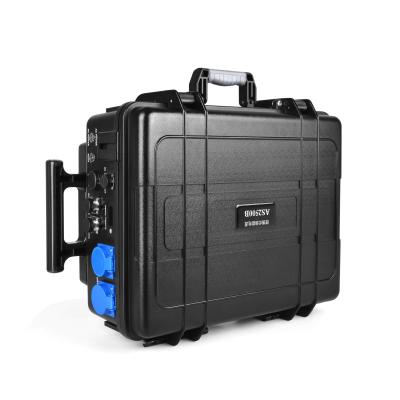 China Reserva portátil portátil de la central eléctrica del litio para el compresor de aire 2500w del uso en el hogar en venta