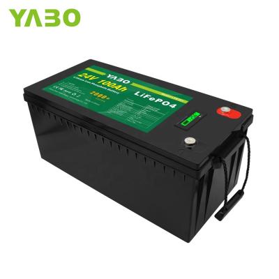 Cina Pacchetto della batteria 24V 100Ah di 24 volt Lifepo4 per la bici E dei veicoli elettrici dei carrelli di golf in vendita