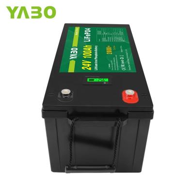 Cina Pacchetto della batteria 24V 100Ah di 24 volt Lifepo4 per la bici E dei veicoli elettrici dei carrelli di golf in vendita