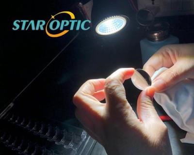 China 355nm Working Wavelength Optical Glass Lenses with N-BK7 UV Fused Silica Material and 20x Magnification for sale