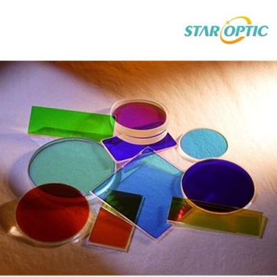 중국 코팅 파장 범위 400-700nm용 광학 유리로 제작된 원통형 광학 실린더 렌즈 판매용