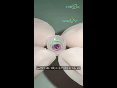 Spread Light Thin Spherical Lens Ge Material Double Concave Lens