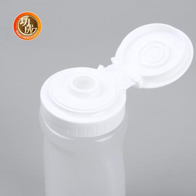 Cina Bottiglia di Flip Top Plastic Squeeze Sauce per sciroppo 250ml 500ml in vendita
