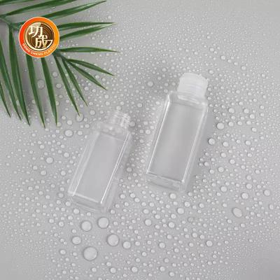 Cina Bottiglia del prodotto disinfettante della mano di dimensione di viaggio di PLA di PCR dell'OEM Mini Plastic Sanitizer Bottle con il supporto del silicone in vendita