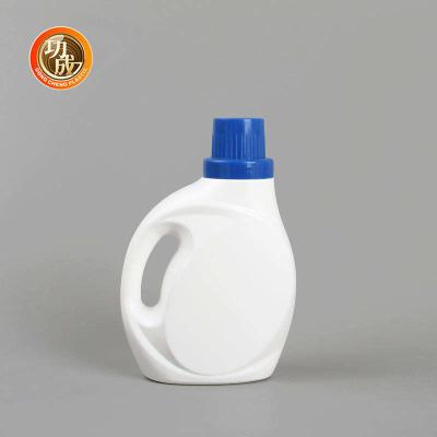 Cina Bottiglia detergente liquida bianca vuota della bottiglia 1000ml 1500ml 3000ml del detersivo di lavanderia dell'HDPE in vendita