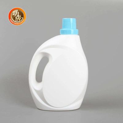 Cina Bottiglia detergente liquida bianca vuota della bottiglia 1000ml 1500ml 3000ml del detersivo di lavanderia dell'HDPE in vendita
