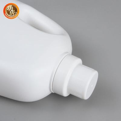China Empty HDPE Laundry Detergent Bottle 2000ml 3000ml 5000ml for sale