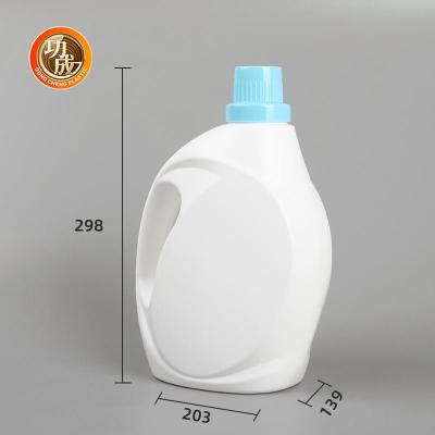 Cina Bottiglia detergente lavante di plastica vuota del PE con il coperchio a vite riutilizzabile in vendita