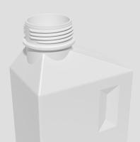 China Empty PE Plastic Liquid Laundry Detergent Bottle 1L 2L Refillable for sale