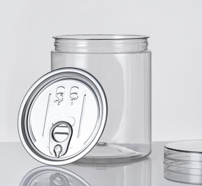 Cina Barattoli riutilizzabili della spezia di biscotto della radura dell'OEM del ODM dell'animale domestico vuoto di plastica del barattolo in vendita
