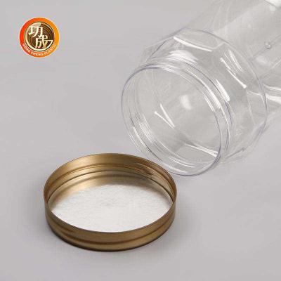 Cina Barattolo rotondo di plastica dell'alimento per animali domestici della bottiglia 87mm dell'inceppamento dell'ampia bocca vuota in vendita