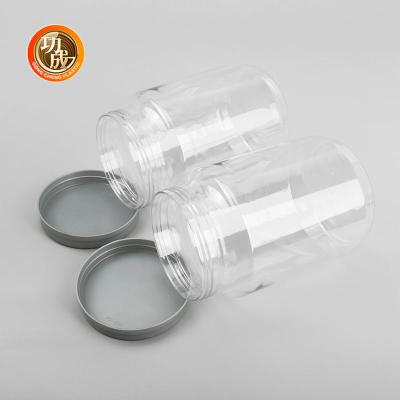 Cina Contenitori con tappo a vite di plastica di Candy della grande bottiglia di plastica trasparente dell'inceppamento in vendita