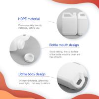 China Empty Thickened PE Chemical Plastic Water Bottle With Handle for sale