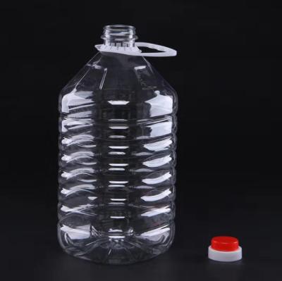 Cina Il condimento di plastica del chiaro animale domestico dell'OEM imbottiglia la plastica del contenitore dell'olio da cucina di 250ml 500ml 1l in vendita