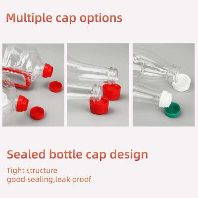 Cina il condimento di plastica vuoto di 380ml 500ml 760ml imbottiglia Olive Oil Plastic Container in vendita