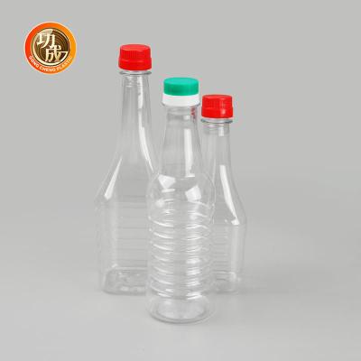 Cina Il condimento di plastica dell'olio di cocco imbottiglia il commestibile della bottiglia della salsa di soia 500ml in vendita