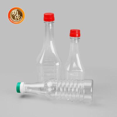 Cina Collo lungo di plastica del commestibile del contenitore della bottiglia dell'olio da cucina dell'ANIMALE DOMESTICO 760ml in vendita